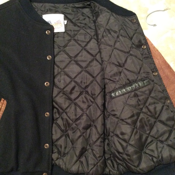 Excelled | Jackets & Coats | Taco Bell Branded Leather Letterman Jacket ...